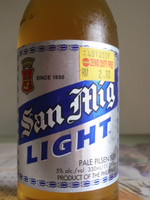 Borneotip: San Mig Light Beer