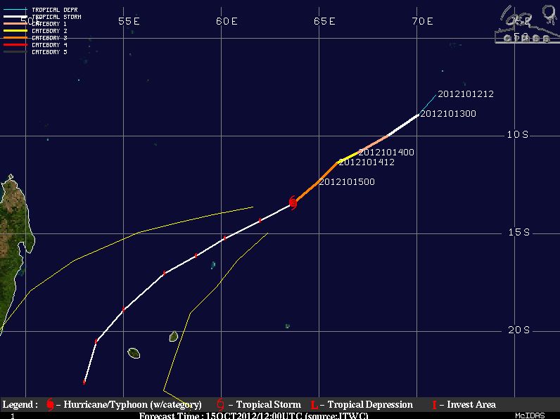 SA Weather and Disaster Observation Service: Update: Tropical Storm ...