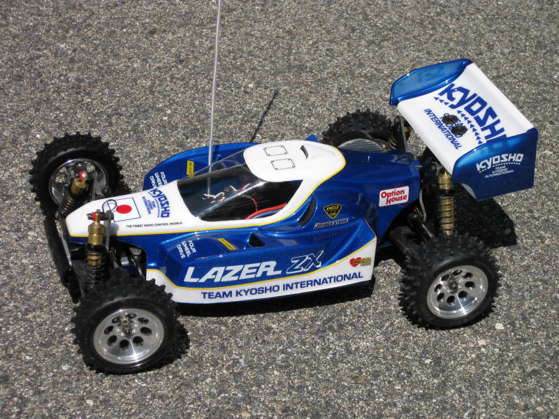 Fun with RC: Kyosho Lazer ZX Restoration Finished