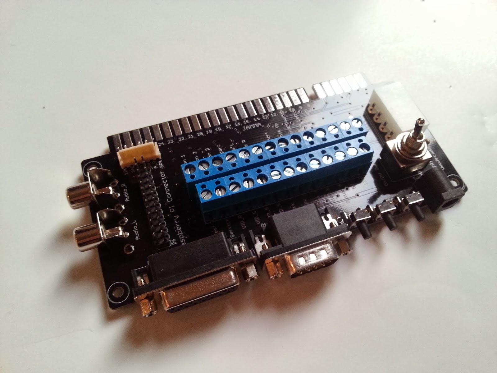 PiJamma : Raspberry Pi Arcade / Retro / Jamma Interface AddOn PCB ...