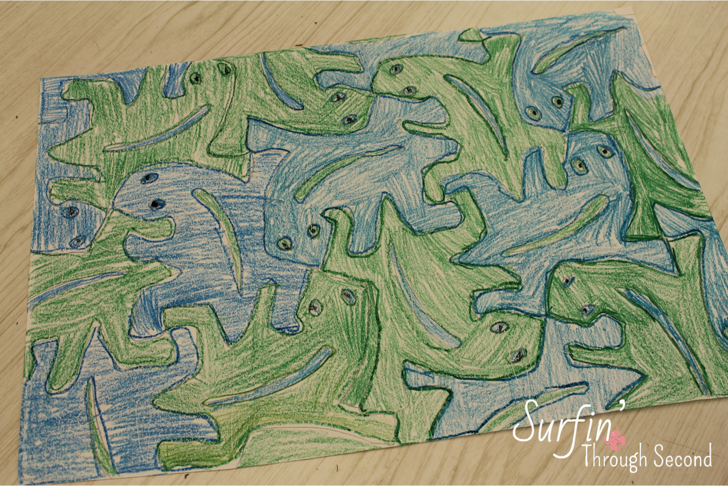 Terrific Tessellations - Surfin' Through Second
