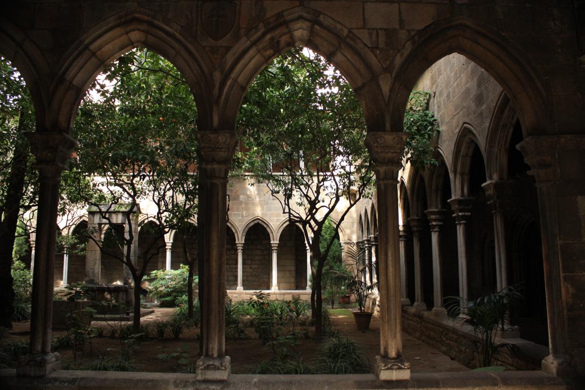 BARCELONA GOTHIC QUARTER: SANTA ANNA ~ Beautiful places of Barcelona ...