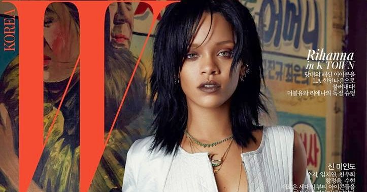 Smartologie: Rihanna for W Magazine Korea March 2015