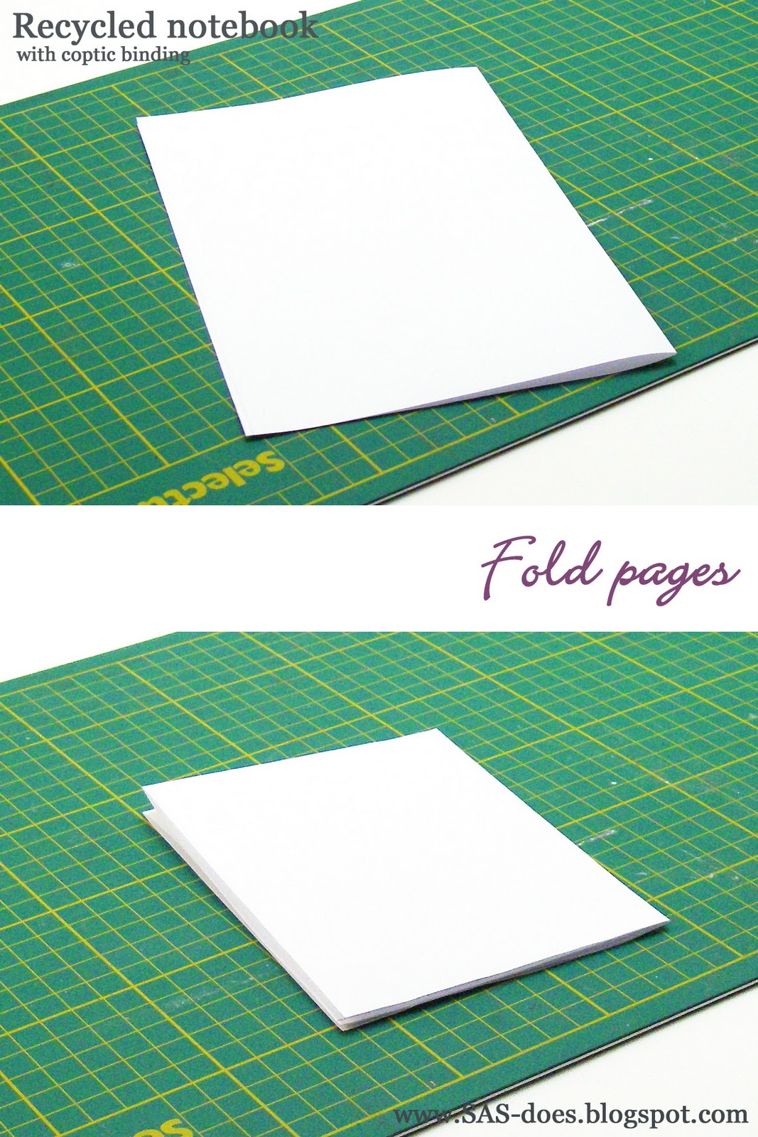 Recycled notebook tutorial part 1 | SAS does ...: Recycled notebook ...