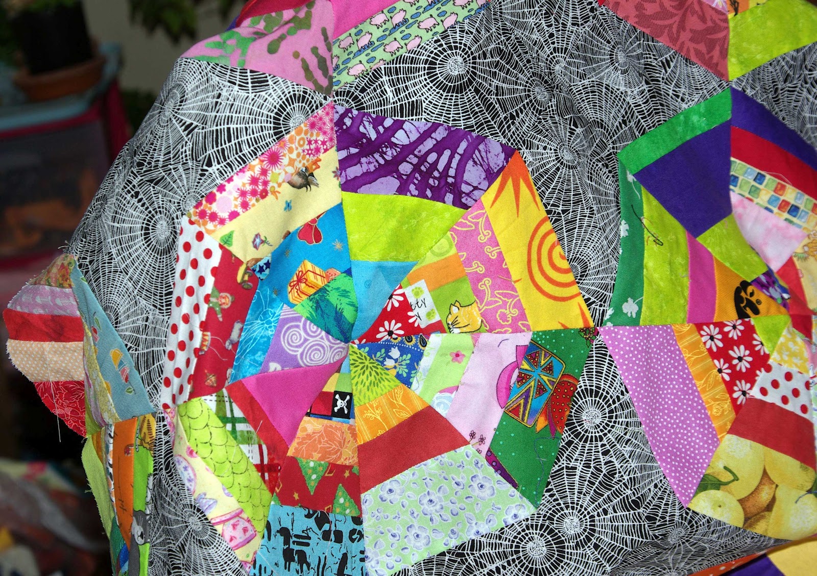 Sane, Crazy, Crumby Quilting: More Cobwebs in my Sewing Room