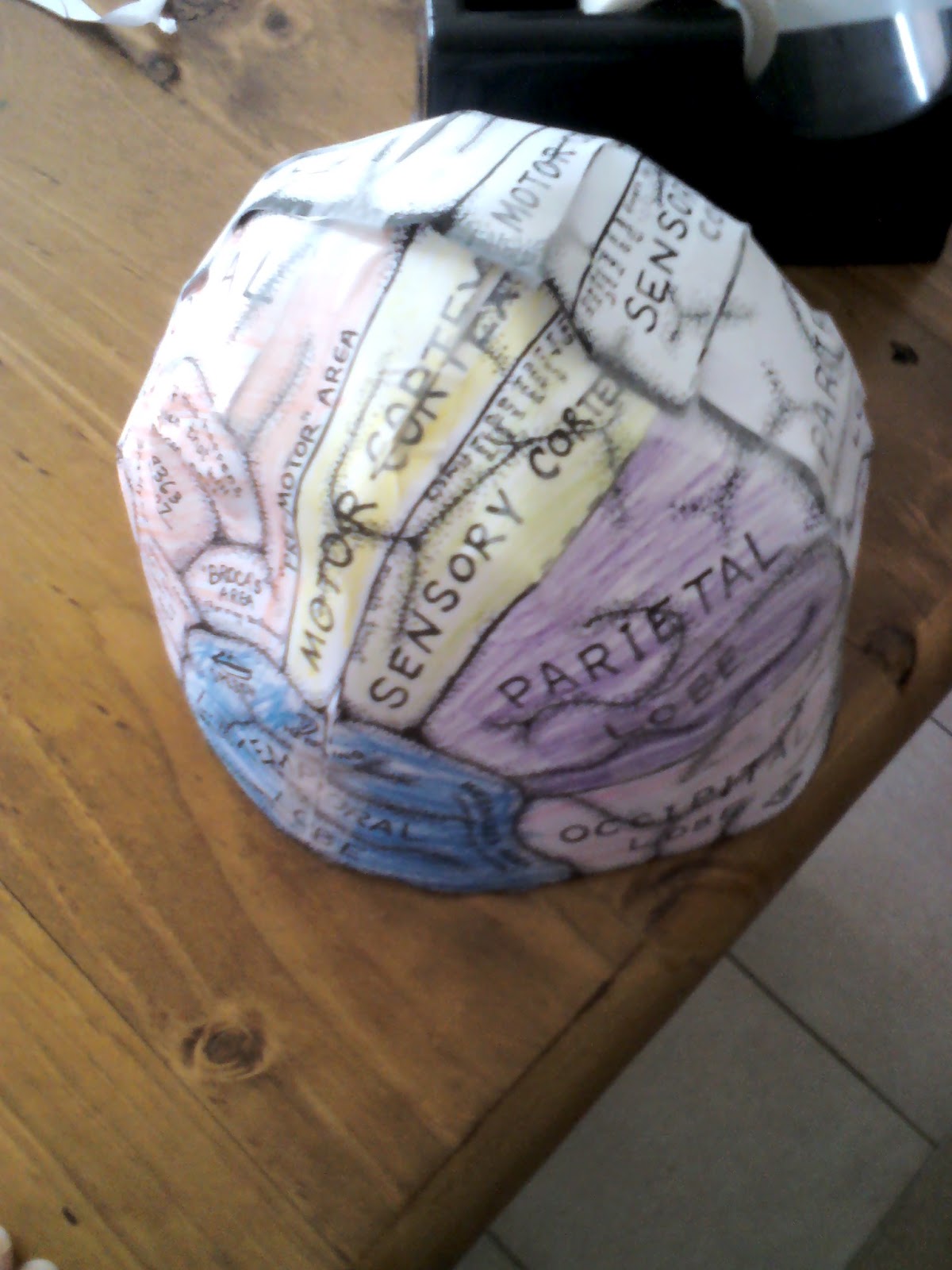 my red crayon: put your thinking caps on.