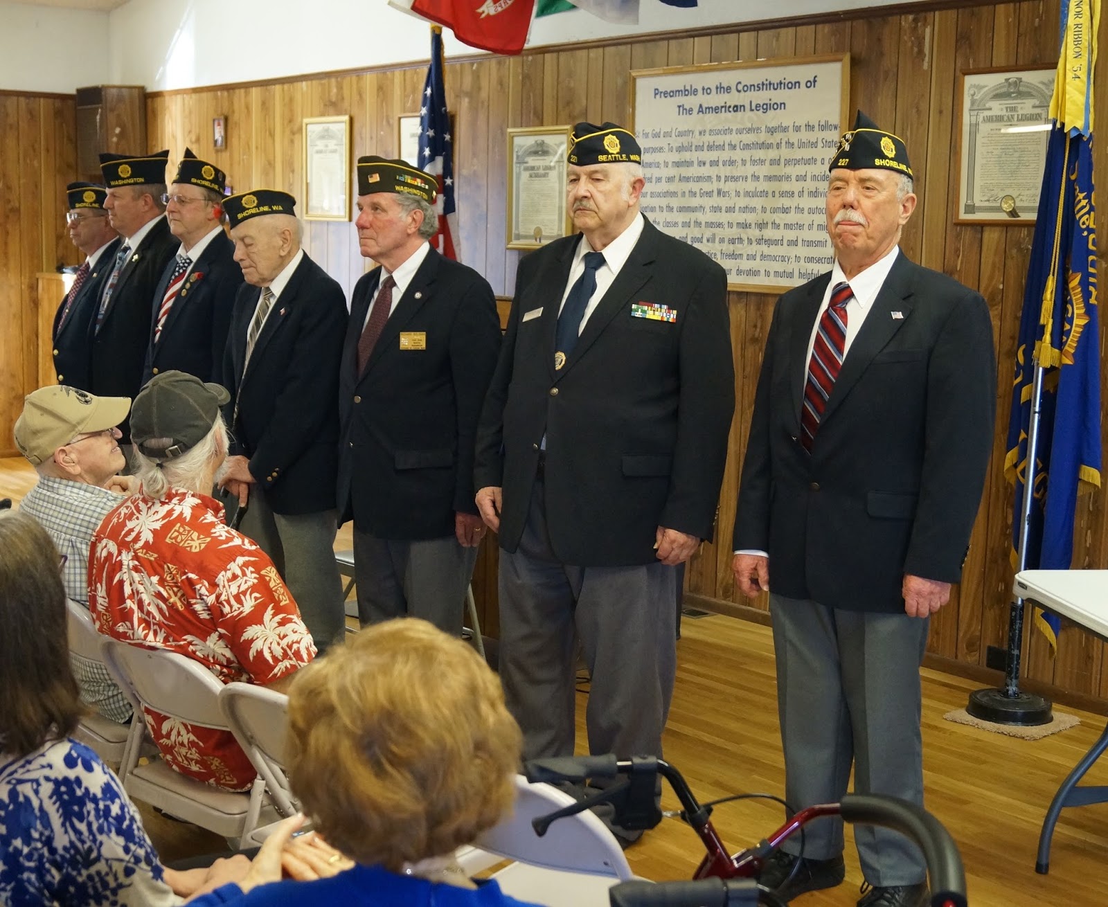 Shoreline Area News: American Legion swears in new officers and honors ...