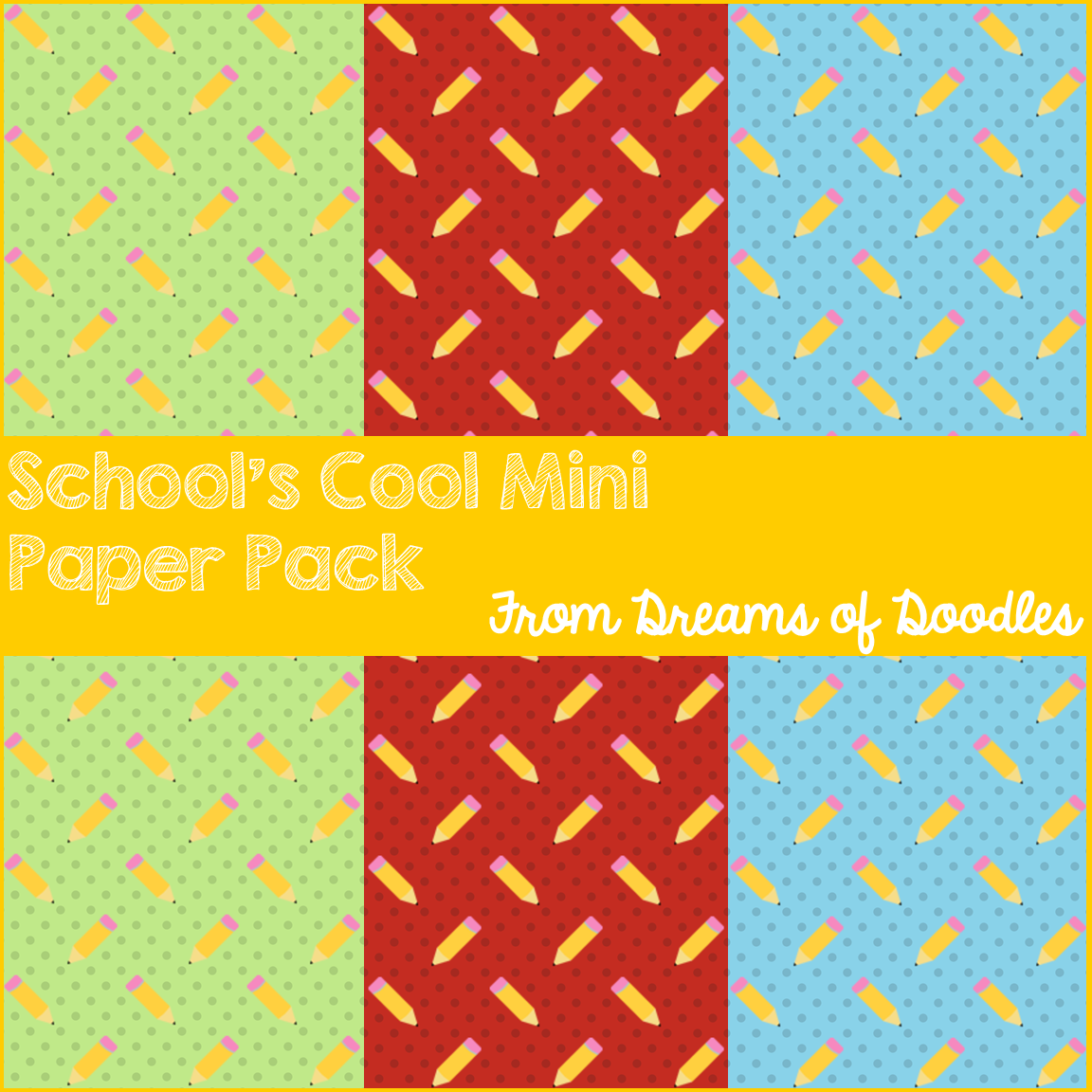 Saturday Treat for My Sweets: B2S Digital Paper Pack!