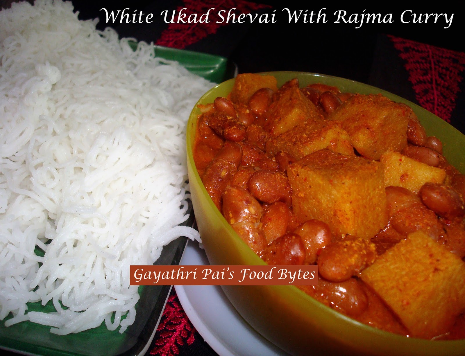 Gayathri Pai's Food Bytes: Method of Preparing Shevai (Rice Noodles ...