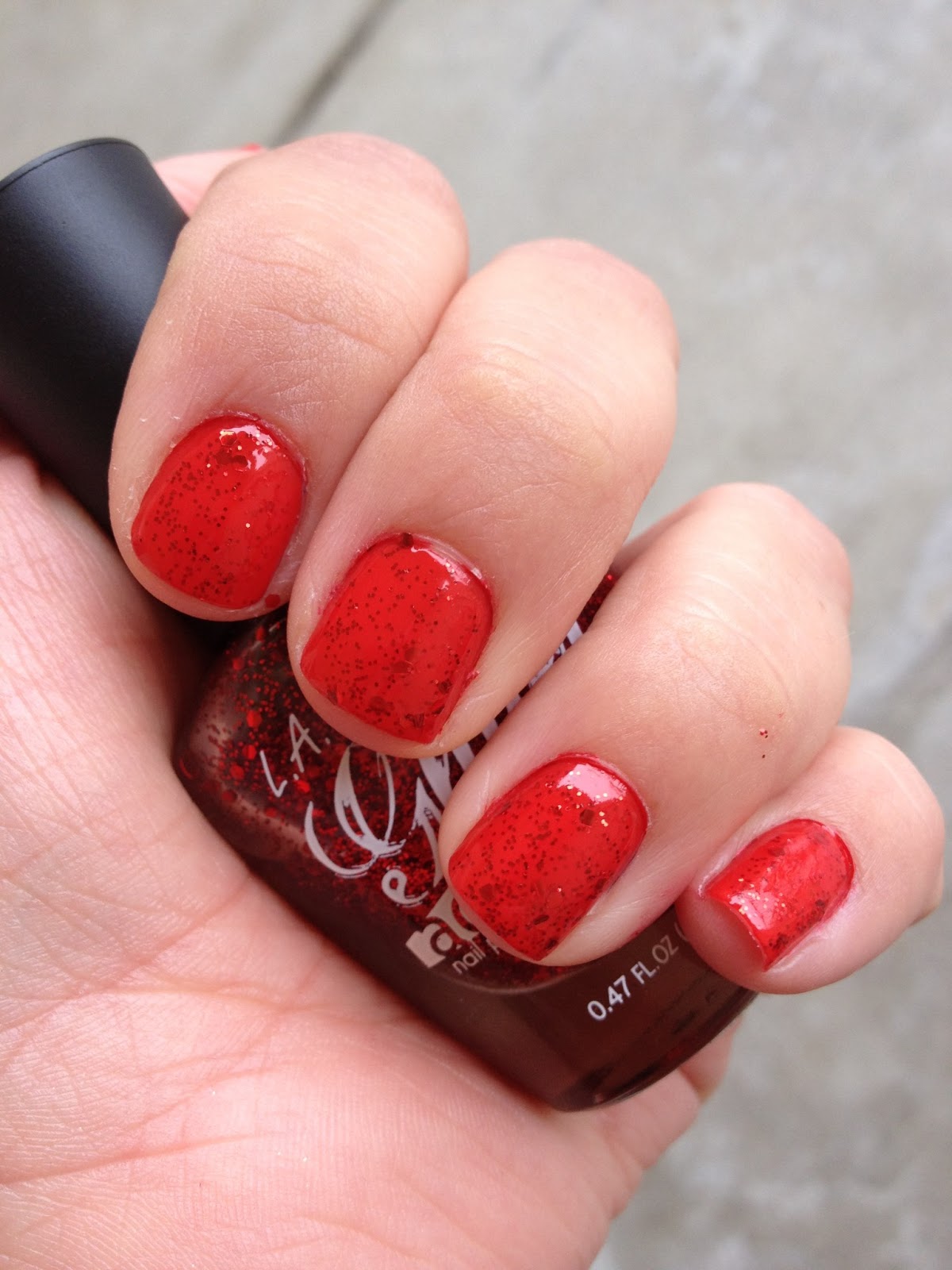 Living My Charmed Life: Ruby Slipper Nails--Perfect Red Polish