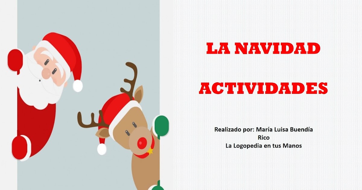 Actividades variadas de la Navidad (Interactivo)