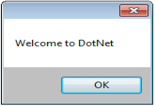 Free asp.net tutorial: message box , alert box in c#