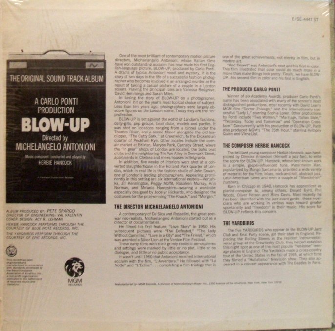Vinyl Exam Blow Up Original Soundtrack