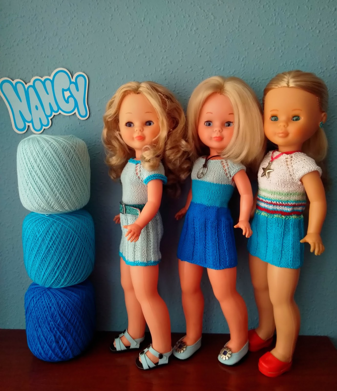 NANCY A LOS CINCUENTA : AZUL