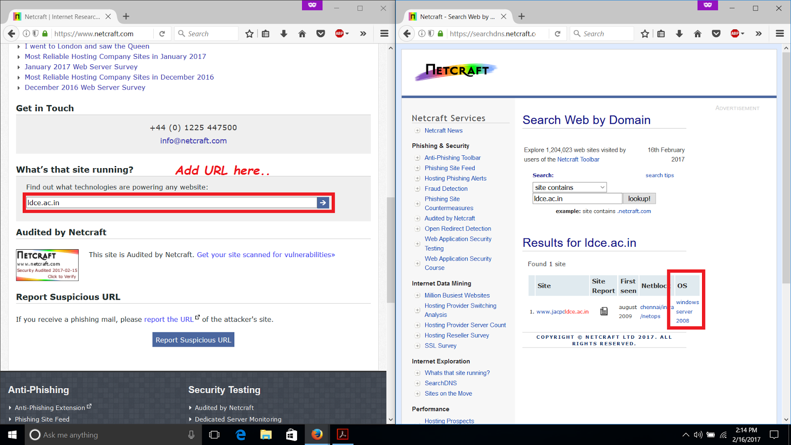 Methods to determine the OS of the target system ~ The Hacker's Library