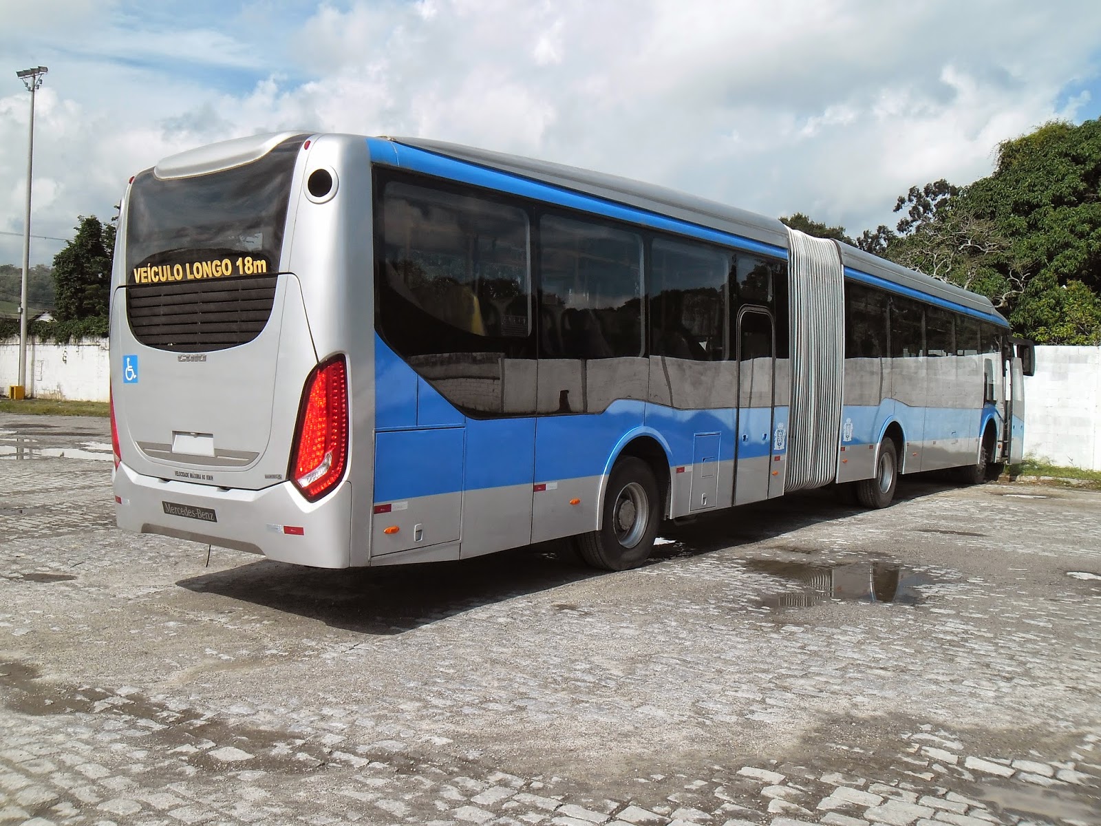 Vitor Otávio Bus: Caio Millennium BRT em demonstração