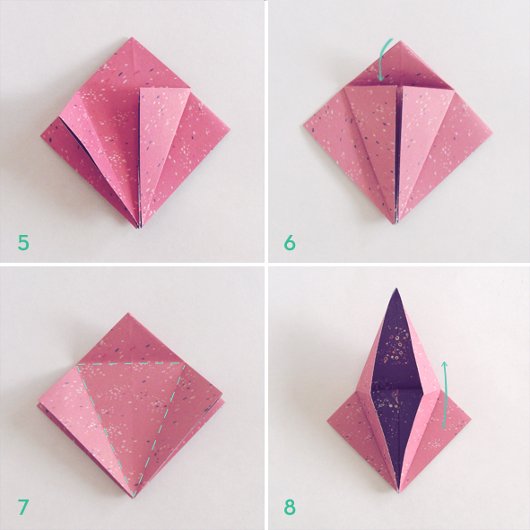 Como hacer la grulla en origami paso a paso - Imagui