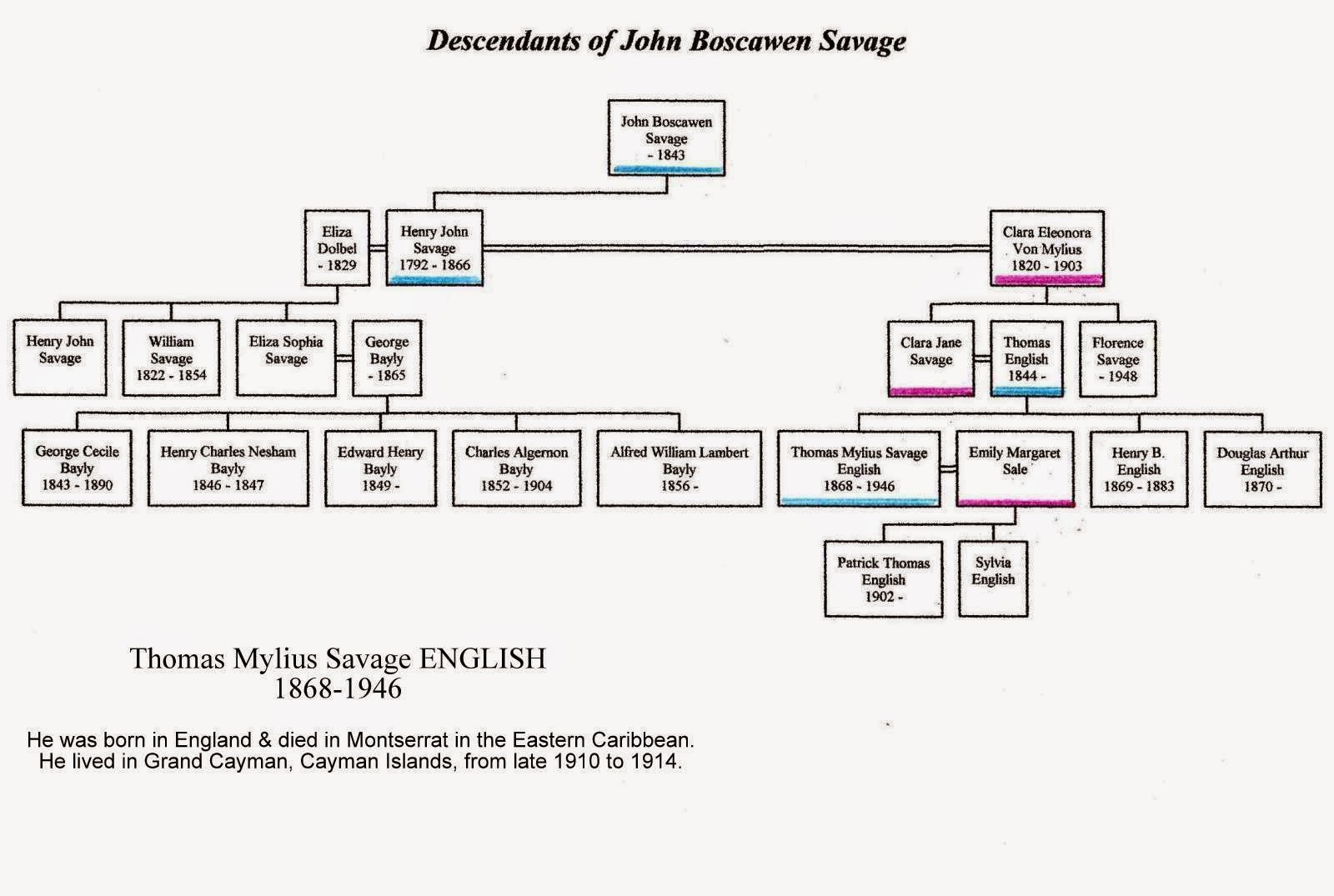CaymANNature: Thomas Mylius Savage ENGLISH – naturalist