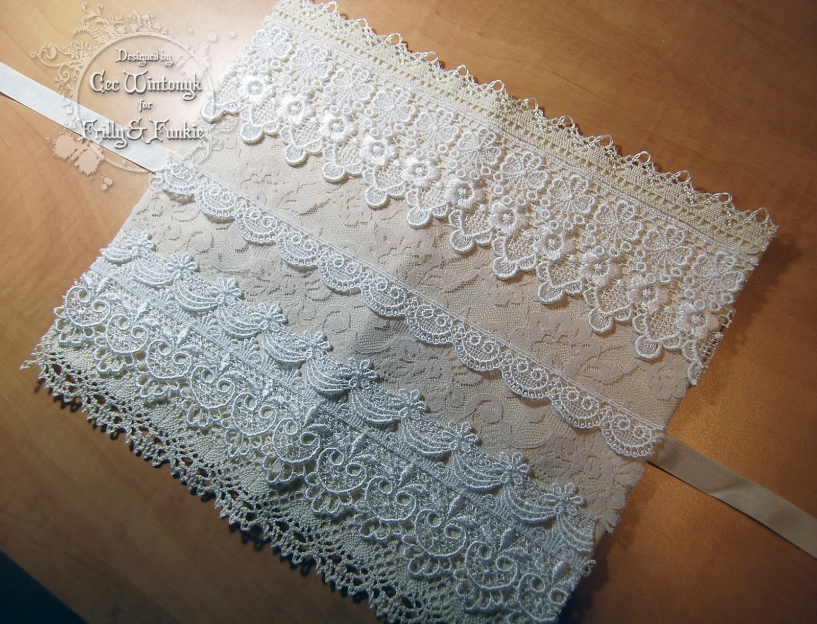 CW Card Creations: Lace Journal Cover