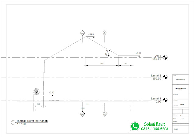 Belajar Revit : Contoh Desain Rumah Menggunakan Revit - 2 ~ Kursus ...