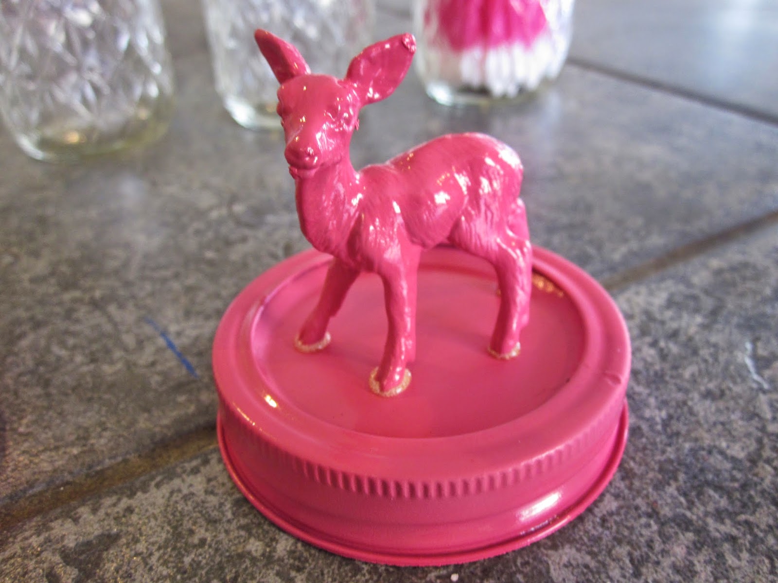 Queen B Creates: Animal Jars