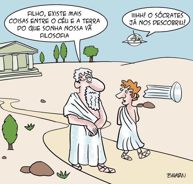 Biratan Cartoon: Filosofia emcartoon