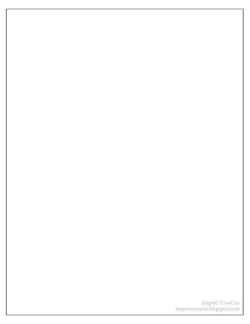 InspirU CooCoo Blank Page Challenge InspirU CooCoo Blank Page Challenge