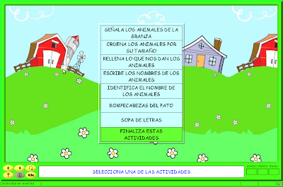 JClic-Las Acacias: Proyecto "Animales de la Granja"