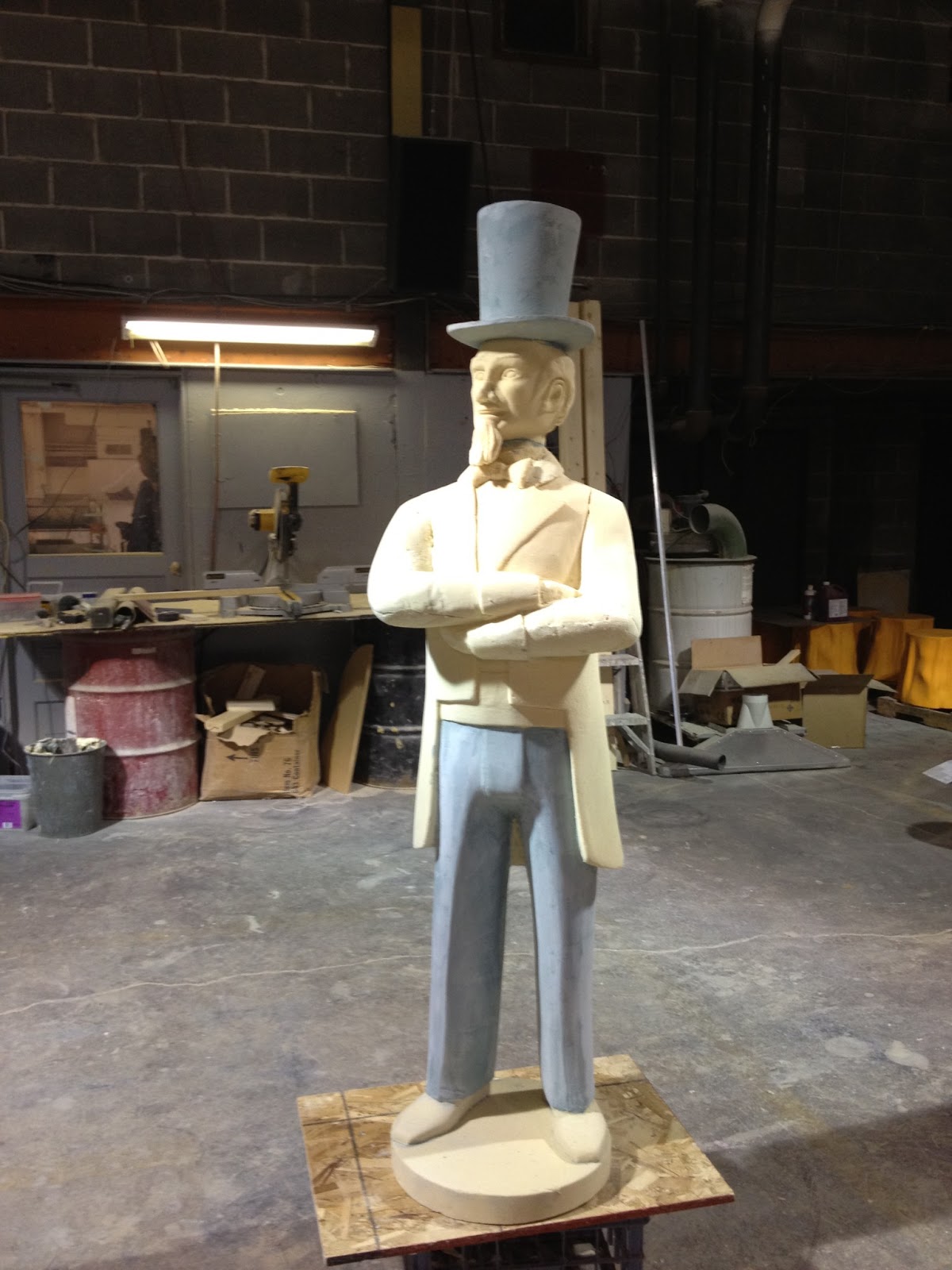 The Year of Magical Painting: Painting Uncle Sam