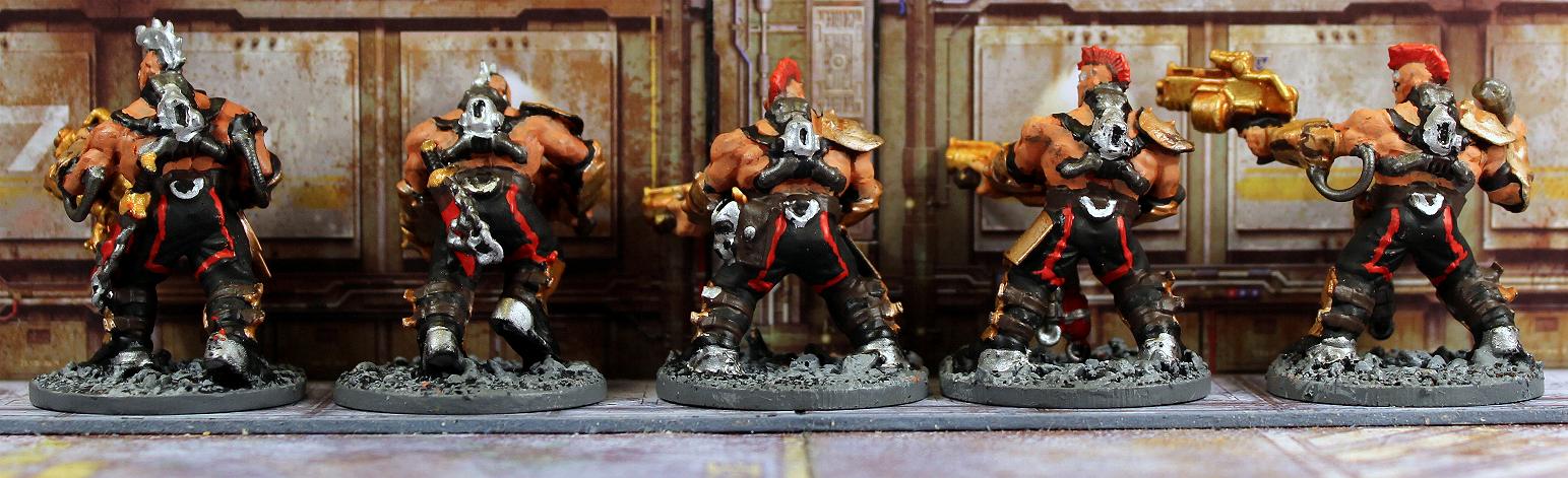 Vampifan's World of the Undead: Necromunda: House Goliath Gangers 01