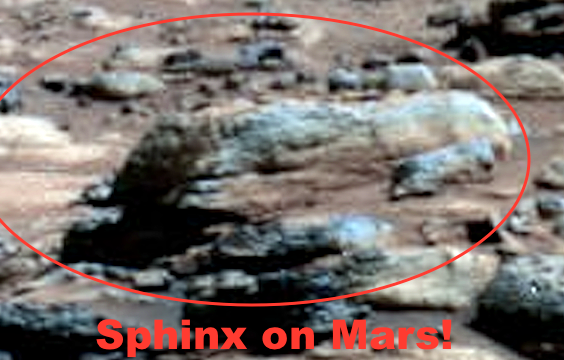 UFO SIGHTINGS DAILY: Ancient Sphinx Found On Mars Near NASA Rover ...