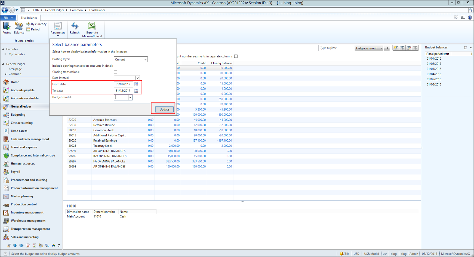 Dynamics AX Tips: AX 2012 | Process Opening Balances Part 2