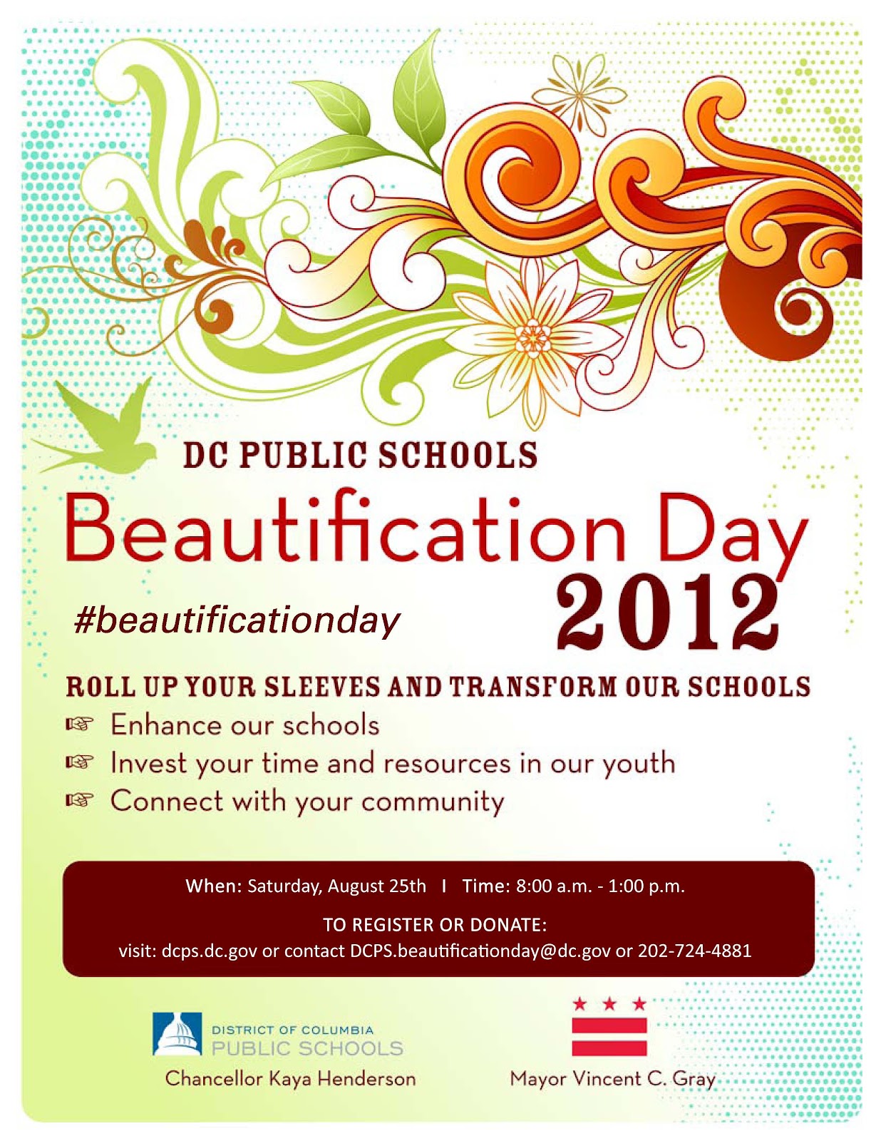 The Totten Life: DC Public Schools Beautification Day