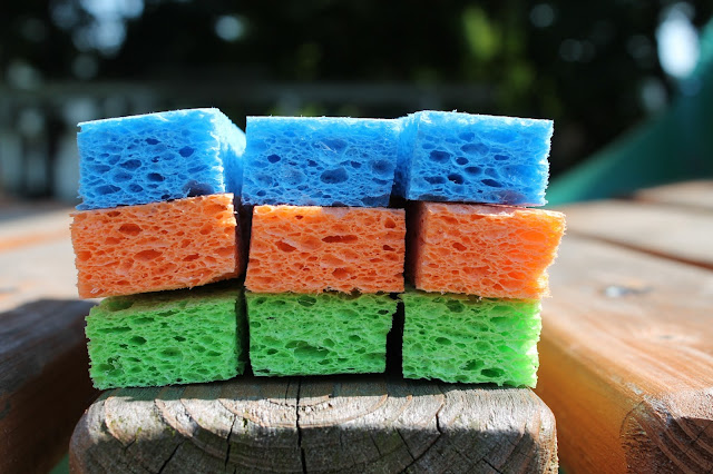 My Creative Mommy: Sponge Bomb Water Game!