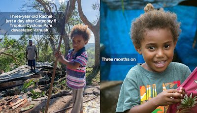 Pacific Island Countries: Learning to smile again after Cyclone Pam