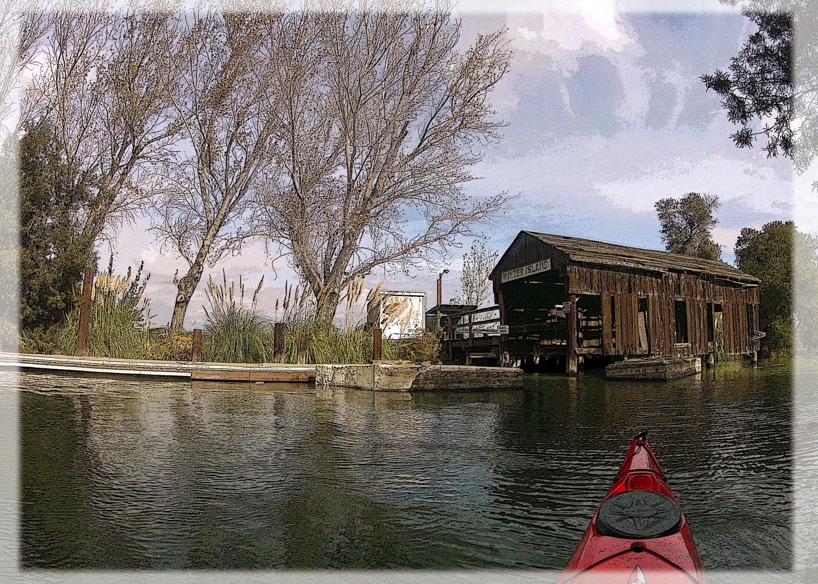 Kayaking the California Delta: Destination Collinsville