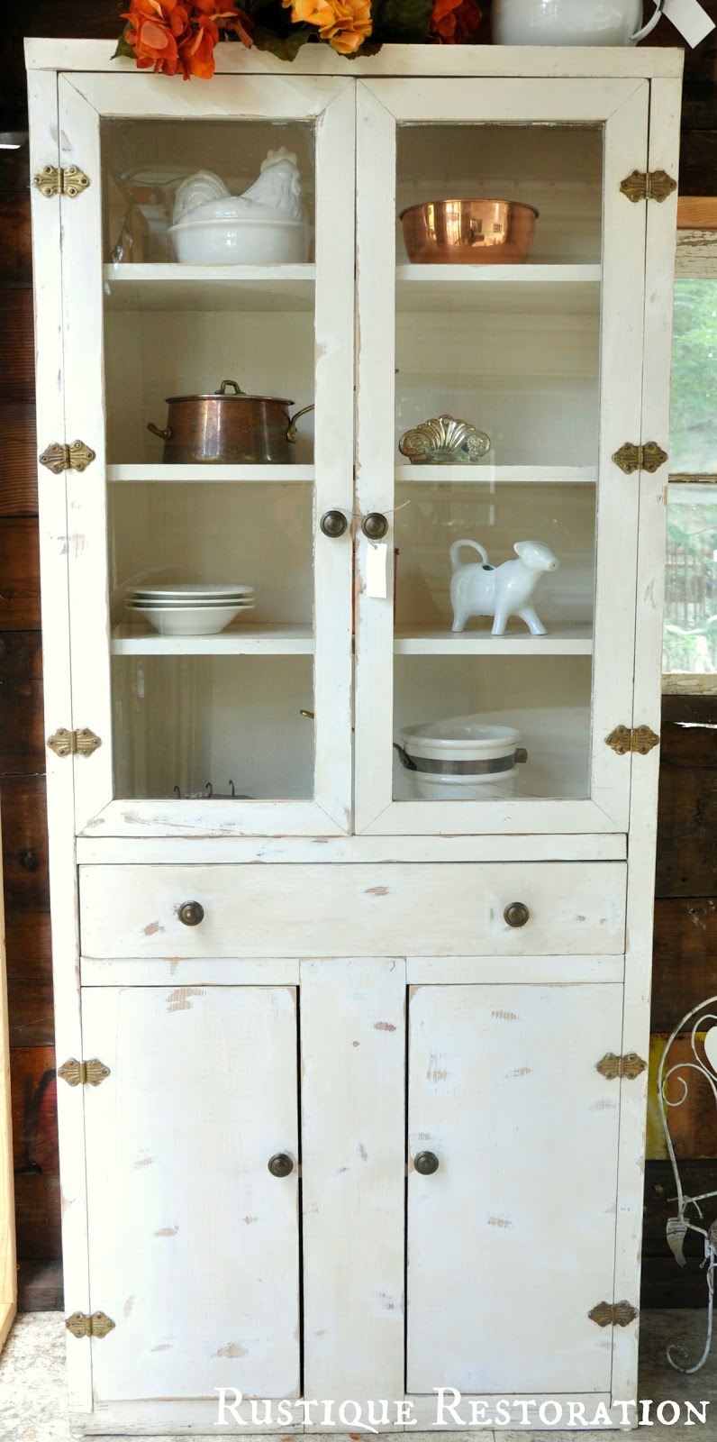Rustique Restoration: Antique Primitive Hutch