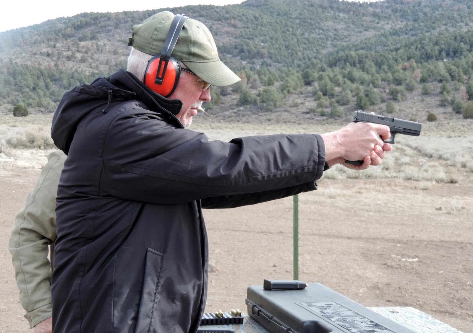 Babbling Brooke Gazette: Tick-tock, let's shoot that Glock!