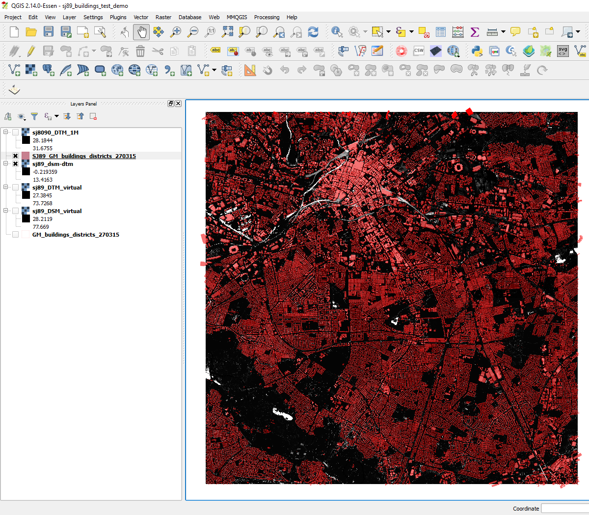 Stats, Maps n Pix: Creating a 3D city model using open data for England