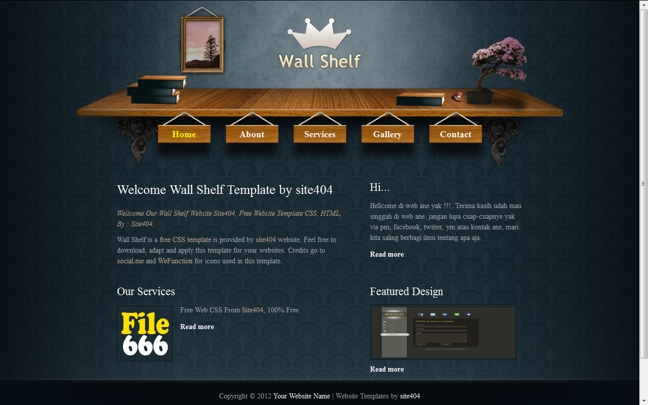 Template Web Portal CSS - Trik - Trik Komputer dan Blog | Moh.Ridho™