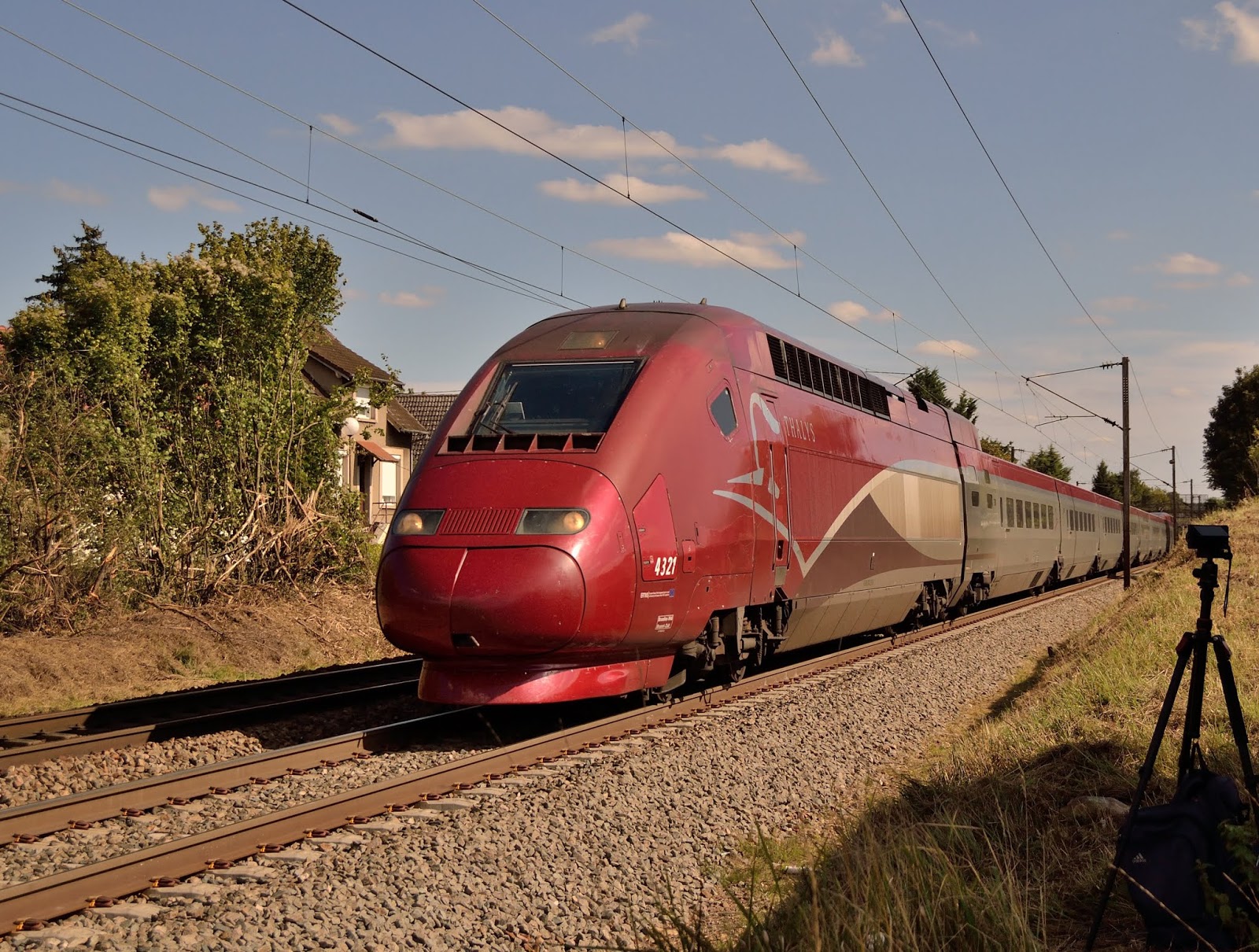 LA PASSION DU TRAIN: TGV Thalys et Eurostar autour de Creil ...