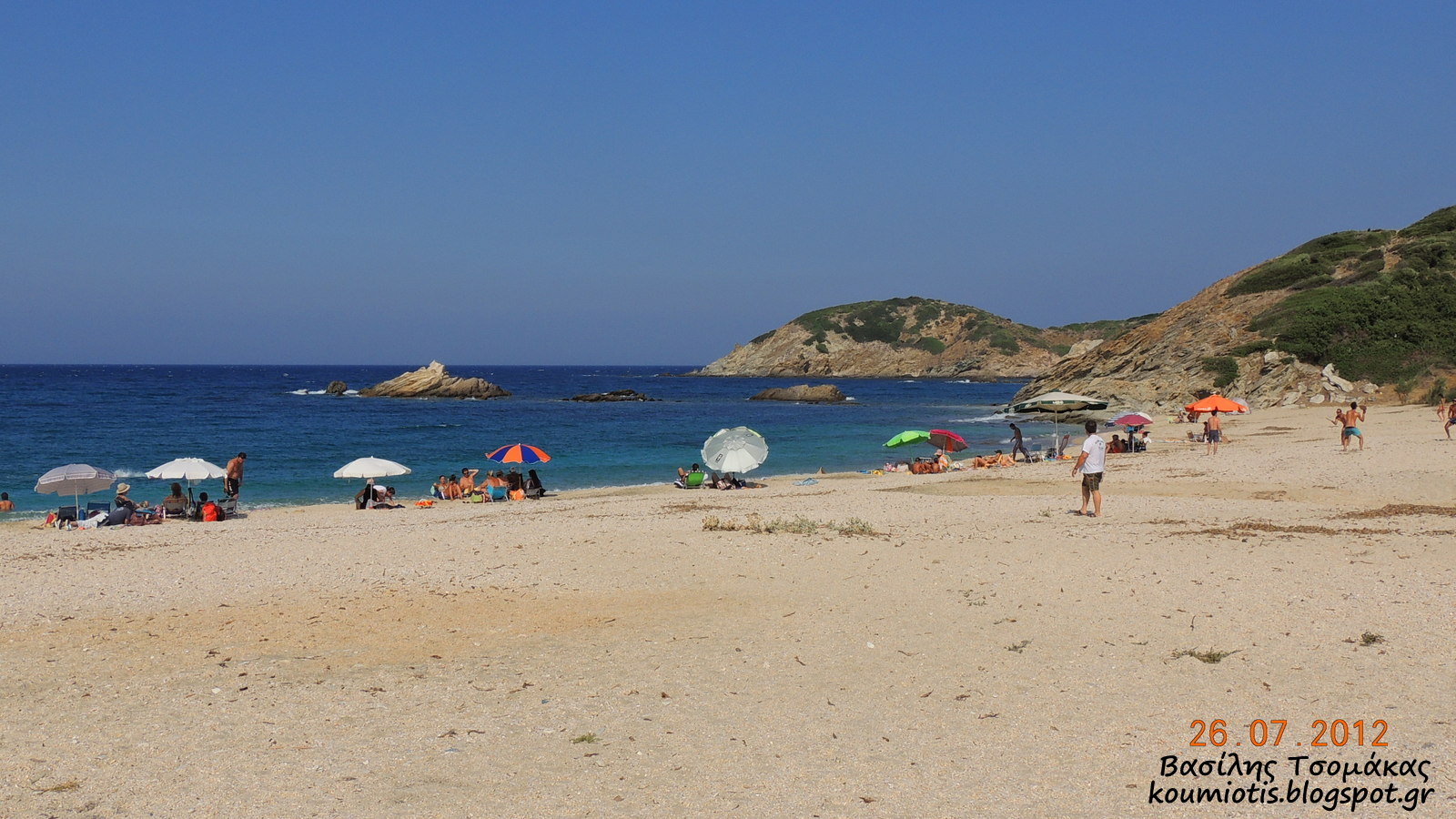 Η ΖΩΗ ΣΤΗΝ ΚΥΜΗ και την Εύβοια: Παραλία Χερόμυλος Πετριών