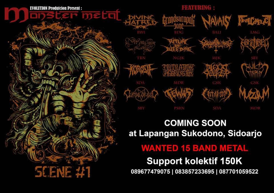 MONSTER METAL #1 - Sidoarjo Indonesian Underground Music Webzine ...