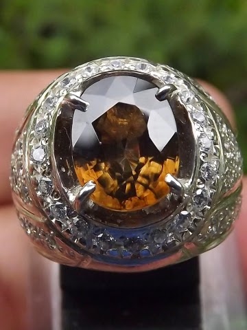 Batu Akik Yakut / Batu Cincin Zircon Diamond (Zargun) | Koleksi Batu Cincin