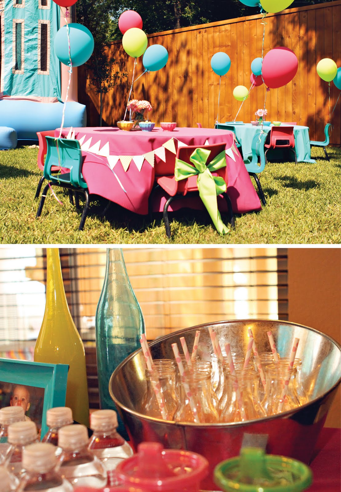 A Bright and Happy 1st Birthday Tiny Party - Anders Ruff Custom Designs ...