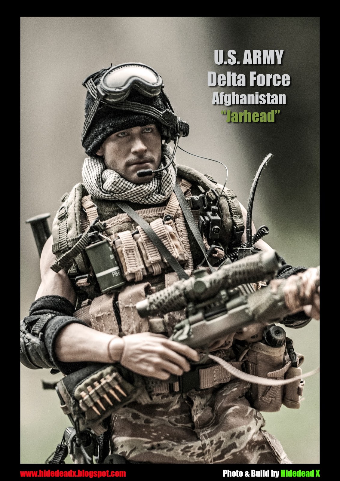 My 1/6 12" Action Figure: U.S. Army Delta force in Afghanistan "Jarhead"
