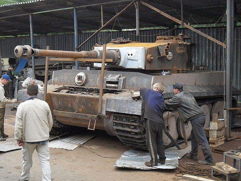 Homemade German VI Tiger tank - World Of Technology