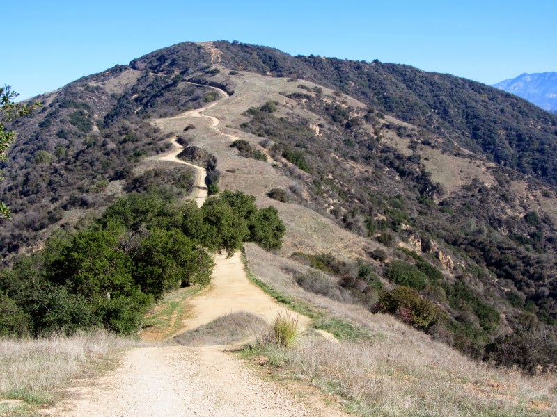 Dan's Hiking Blog: Garcia Trail to Colby Trail Hike – December 31, 2013