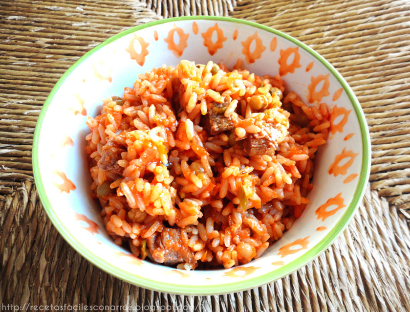 Arroz con carne y salsa de tomate (Arroz con tuco) fácil y lo hacemos ...