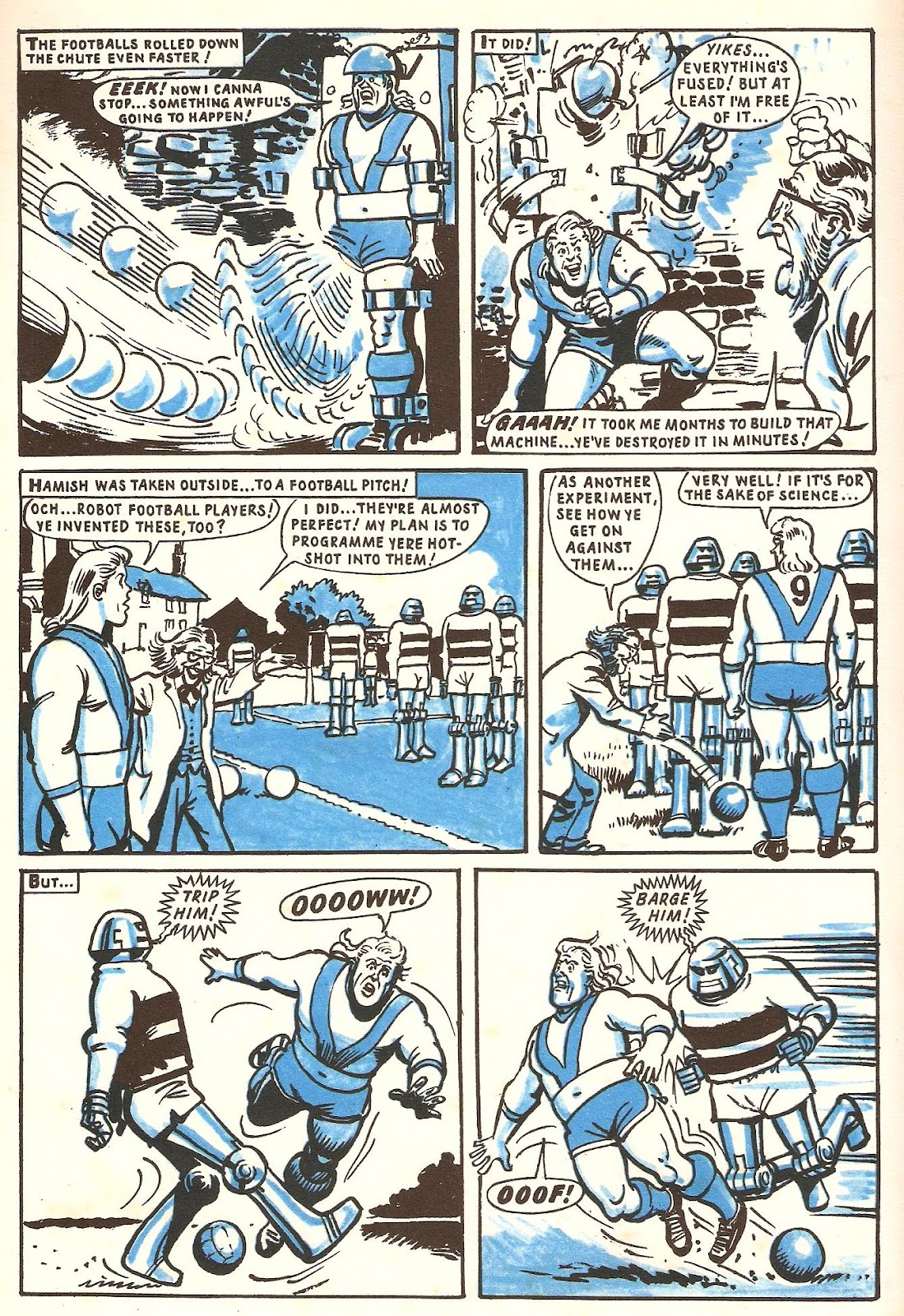 Wacky Comics!: Football in Comics (Part 4)!